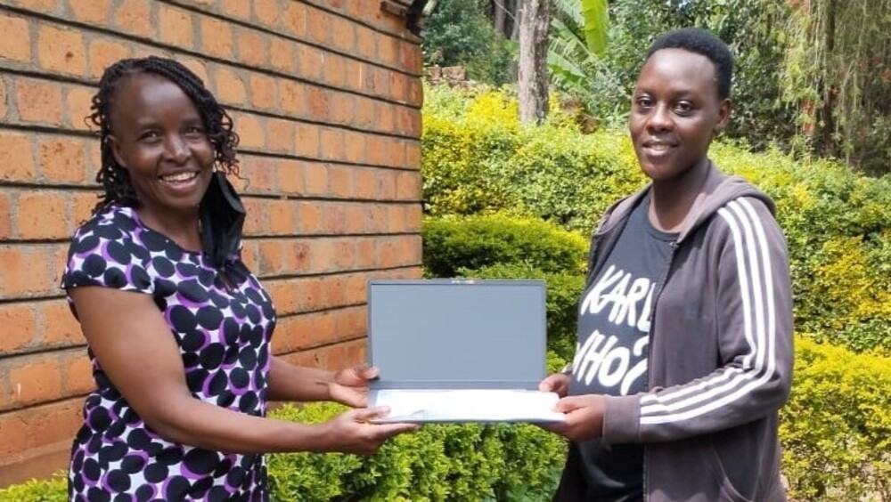 A thank you message from six grateful students in Kenya as they receive ...